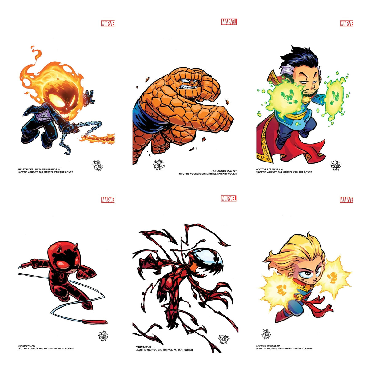 SKOTTIE YOUNGS BIG MARVEL VARIANT COVERS 27 PACK – FURYCOMIX