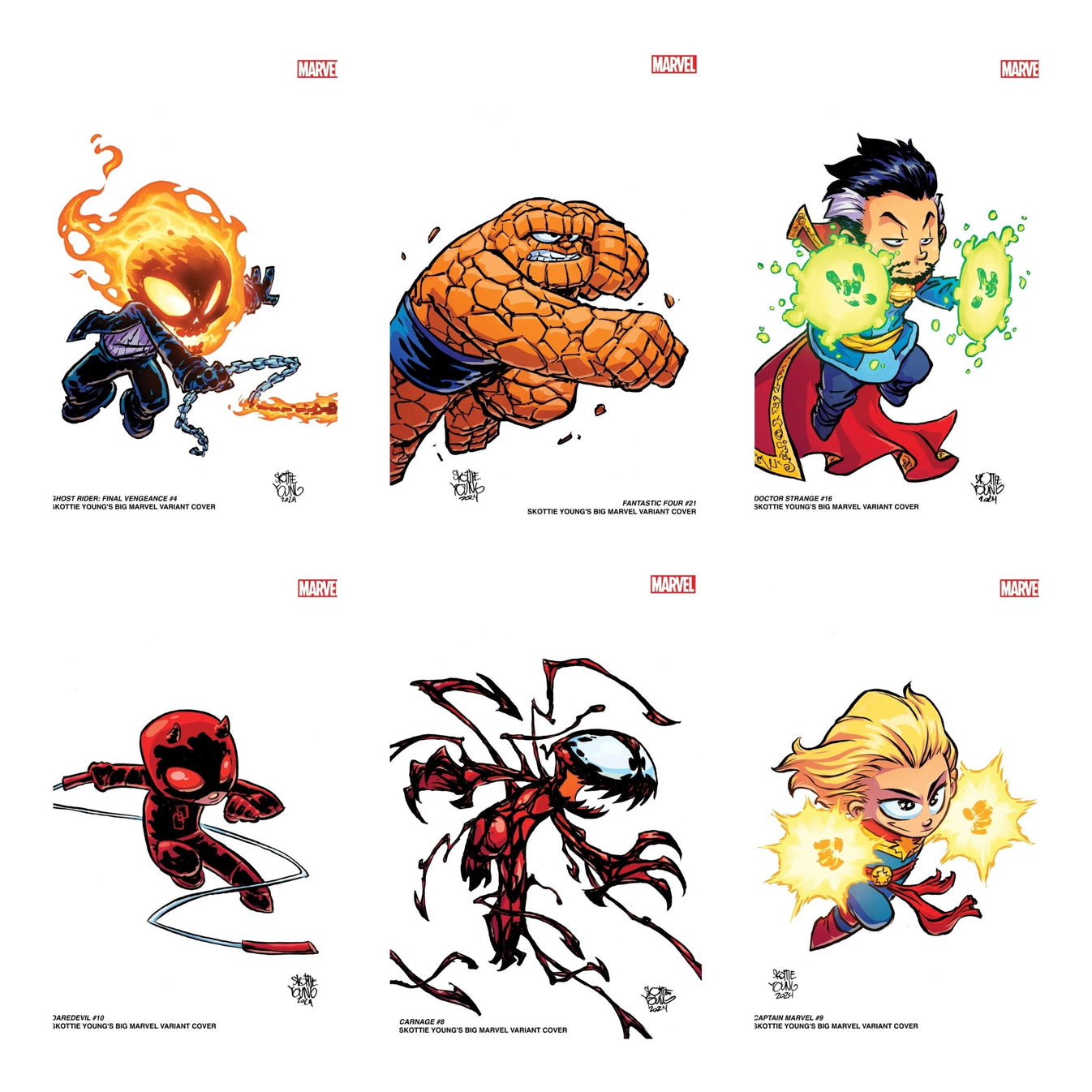 SKOTTIE YOUNGS BIG MARVEL VARIANT COVERS 27 PACK – FURYCOMIX